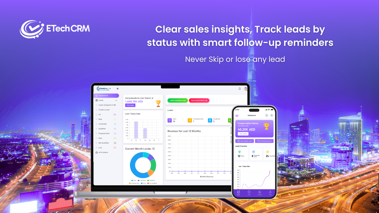 UAE’s Simplest, Easiest and Smart CRM for Small Businesses and Solo ...